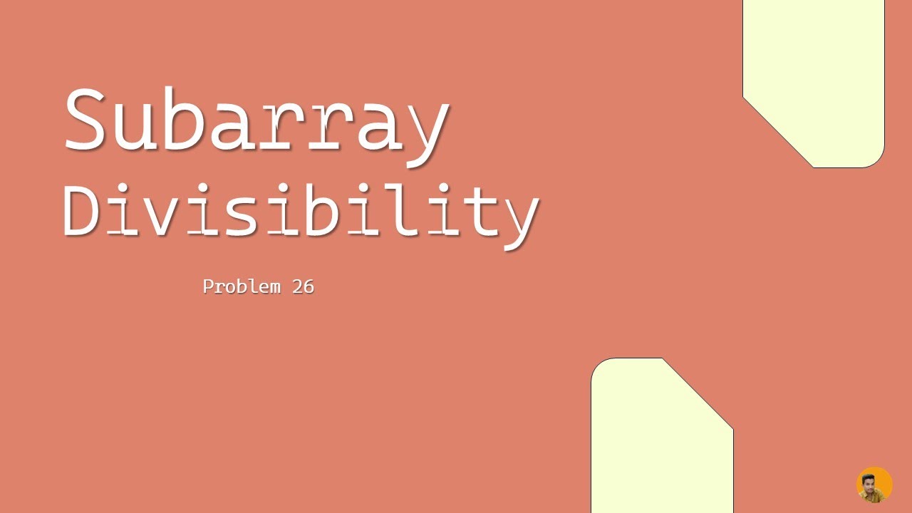 SUBARRAY DIVISBILITY | CSES PROBLEMSET SOLUTION | PROBLEM 26