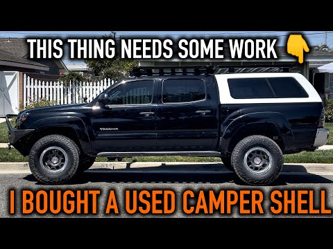HUGE MISTAKE? I Bought A Used Camper Shell For The Tacoma Build
