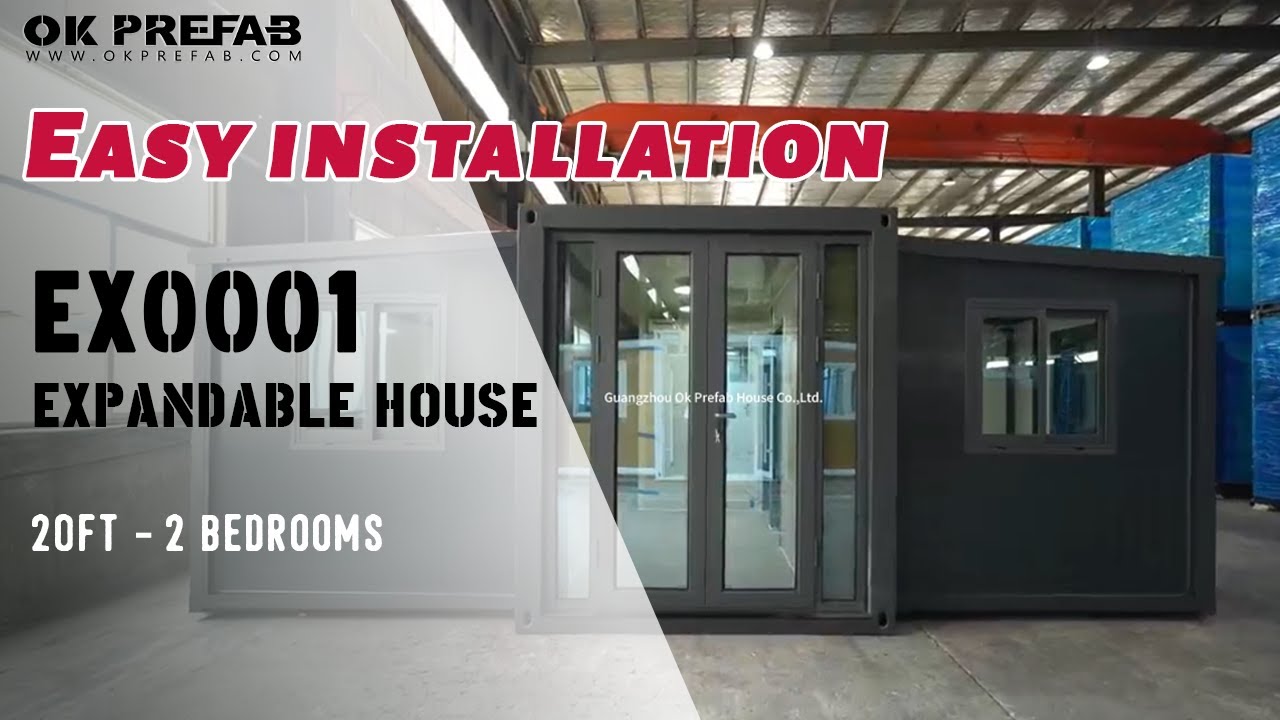 【EX0001】 Black Container House | Compact, Stylish & Fully Equipped