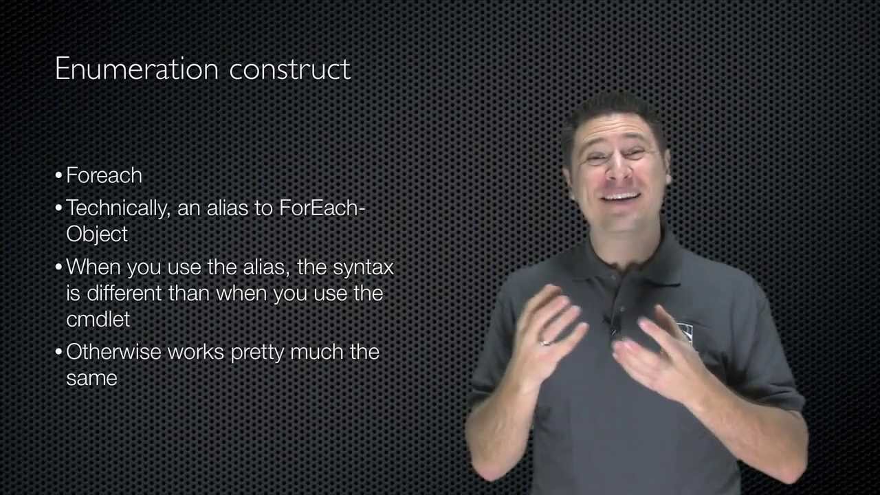 Windows PowerShell Fundamentals Chapter 15 - Scripting Constructs