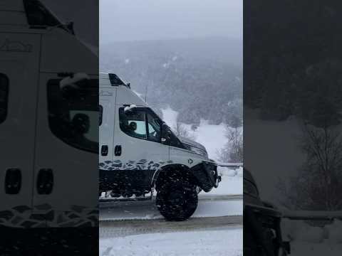 ❄️About las WINTER❄️ #IvecoDaily4x4 #offroad #4wd #bestcamper #vanlife