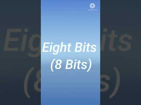 how many bits are in a single byte? || #shorts #youtubeshorts