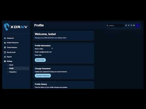 XDRAIV Profile