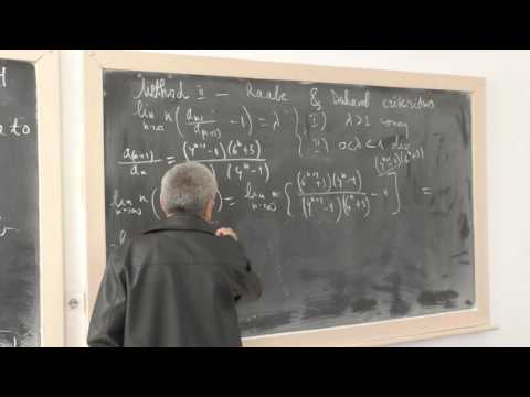Lesson number SNP 14 - Application criterion were to D Alembert