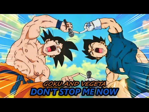 Goku & Vegeta - Don't Stop Me Now (Ai Voice Cover)