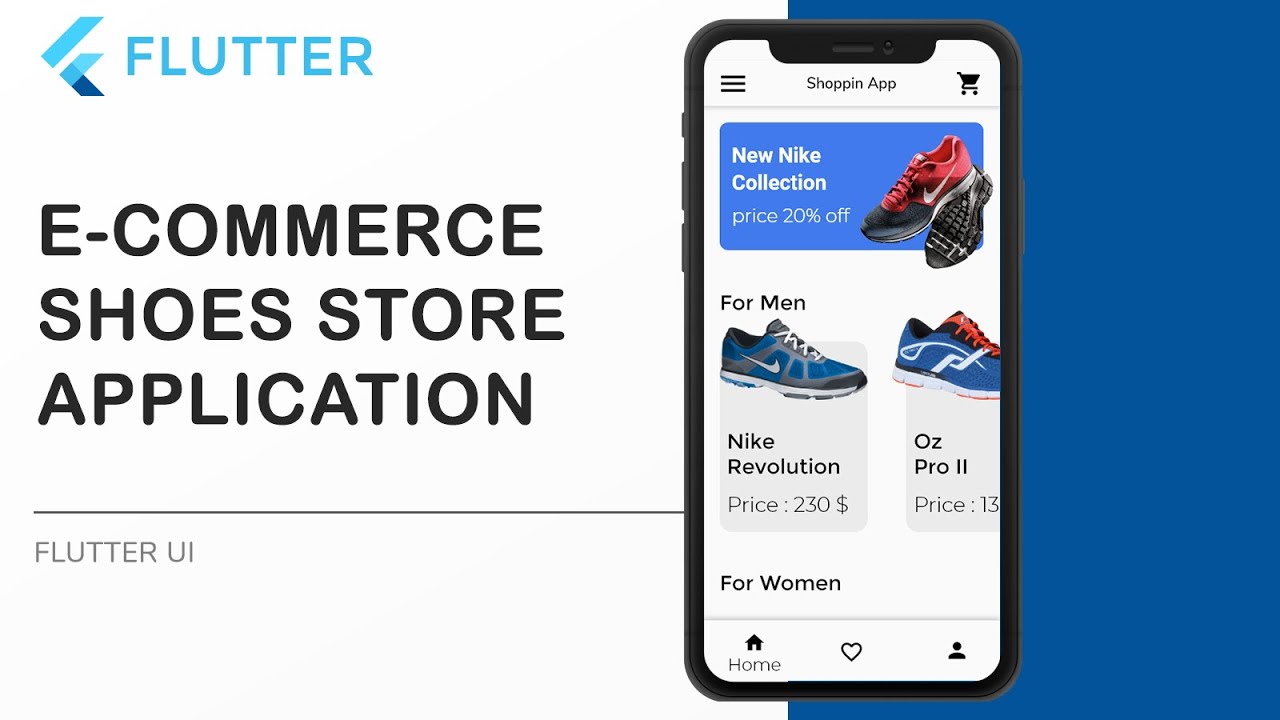 Flutter Nike Store App UI - Speed Code