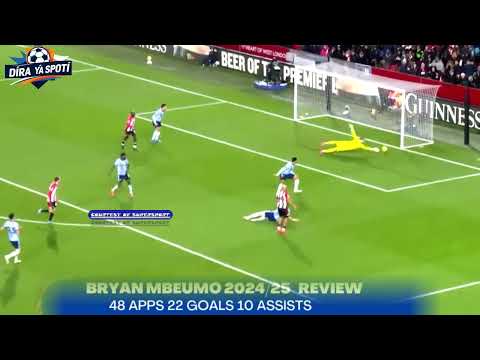 Bryan Mbeumo 24/25 Goals and Skills on 48 Appearances