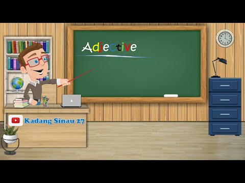 How to make an Adjective | cara membuat Adjective / kata sifat