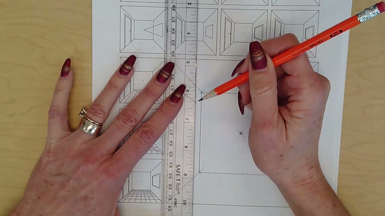 One-Point Perspective Room Worksheet