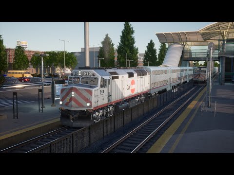 Steam Community :: Video :: Train Sim World 2 | Caltrain EMD F40PH ...