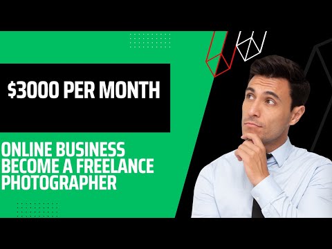 Become a freelance photographer