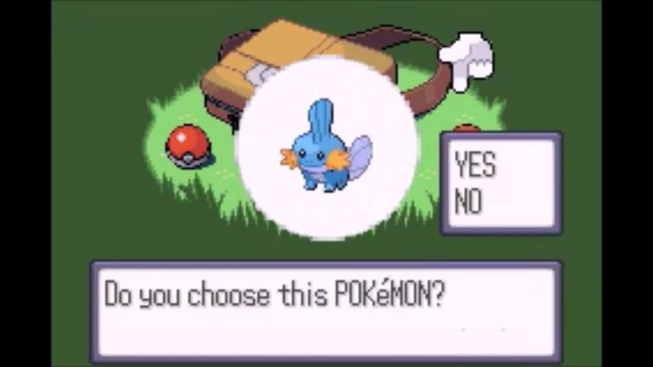 Soft Reset Shiny Mudkip -- Pokemon Ruby