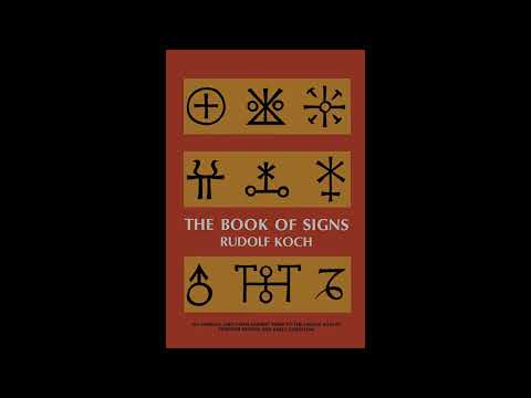 "The Book of Signs" By Rudolf Koch