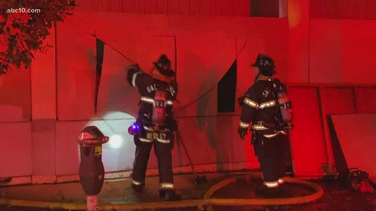 3 alarm fire near 15th and S St. in downtown Sacramento