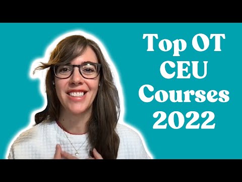 Top OT CEU Courses (2022)