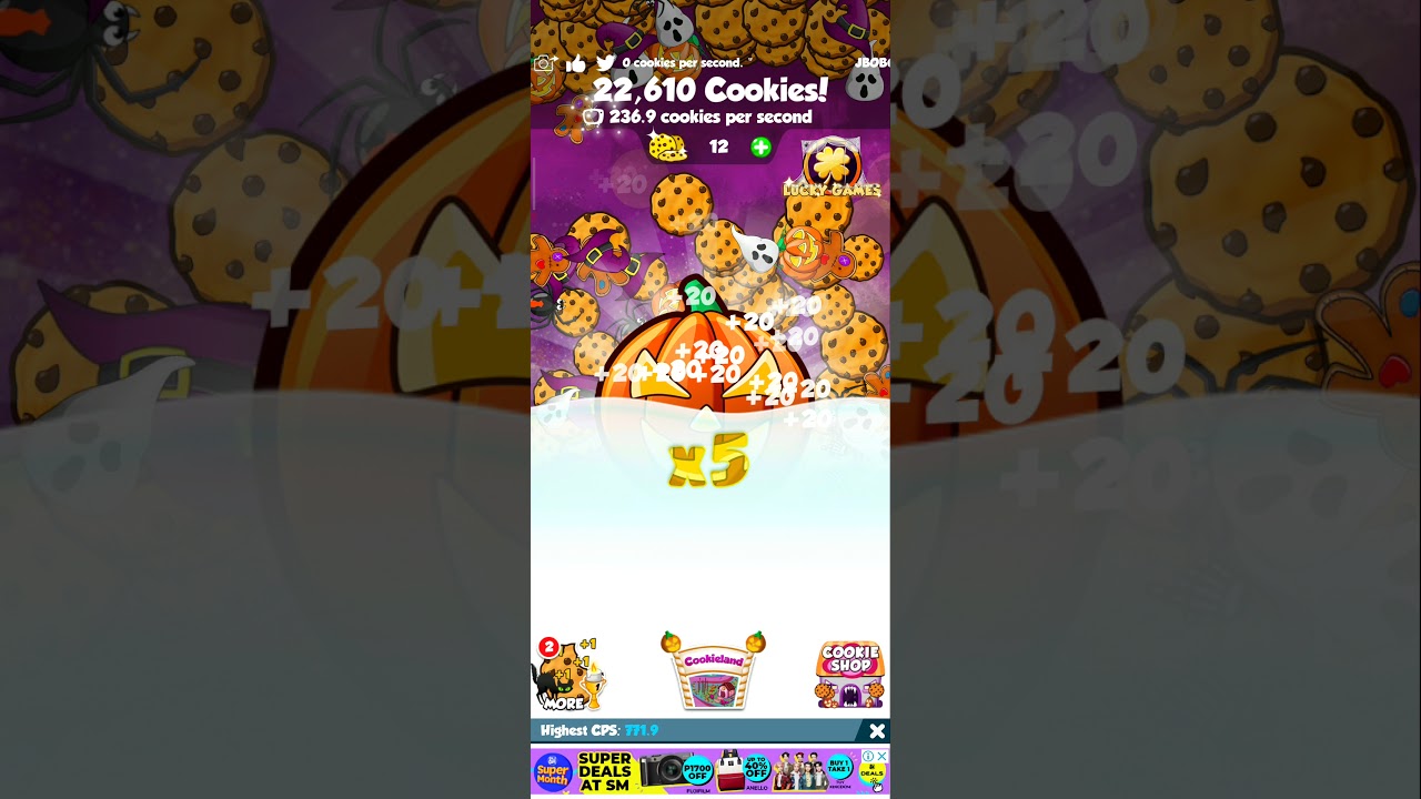 700 CPS on Cookie Clicker 2 (I found a hack)