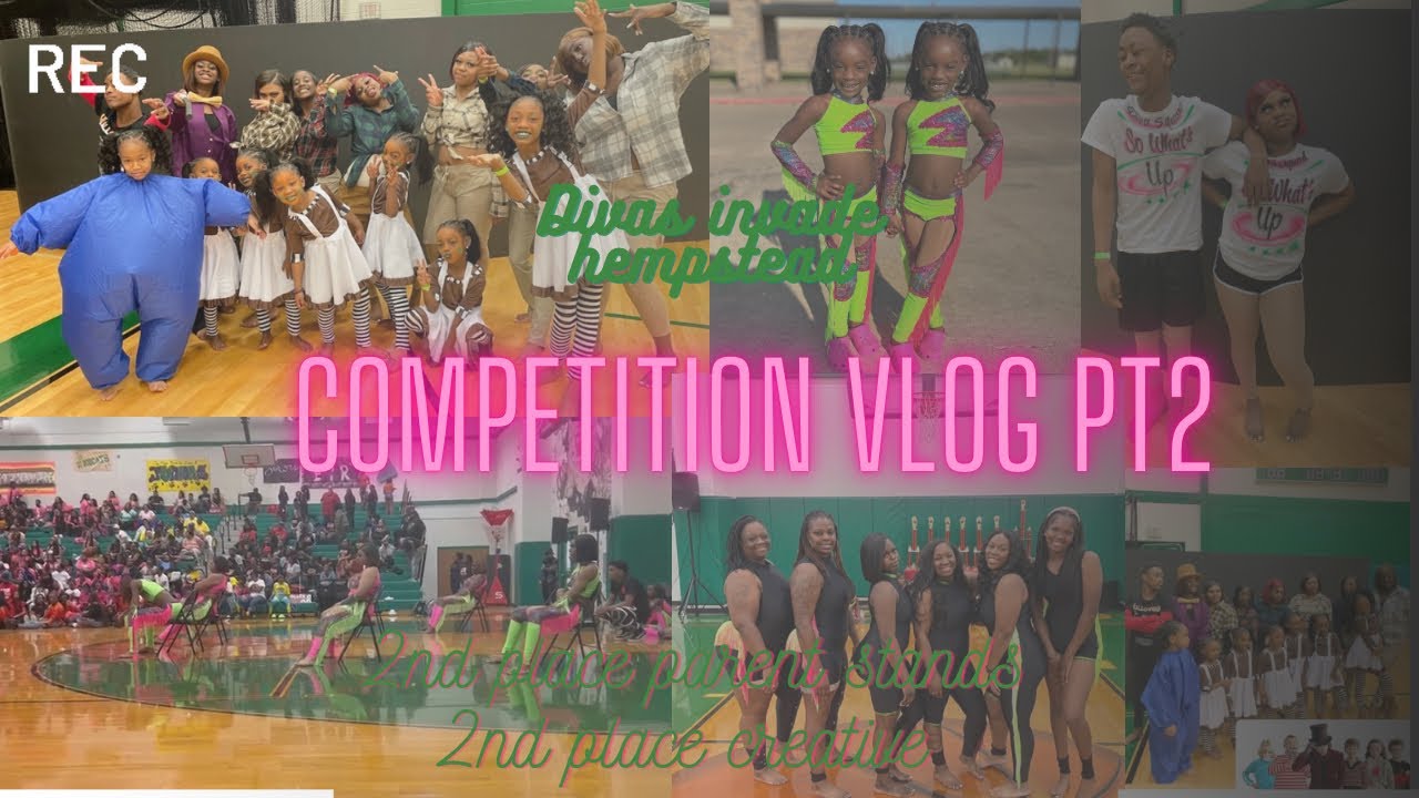 Competition Vlog pt2 !! THEY WERE FIGHTING( Divas Takeover Hempstead 💕💚)