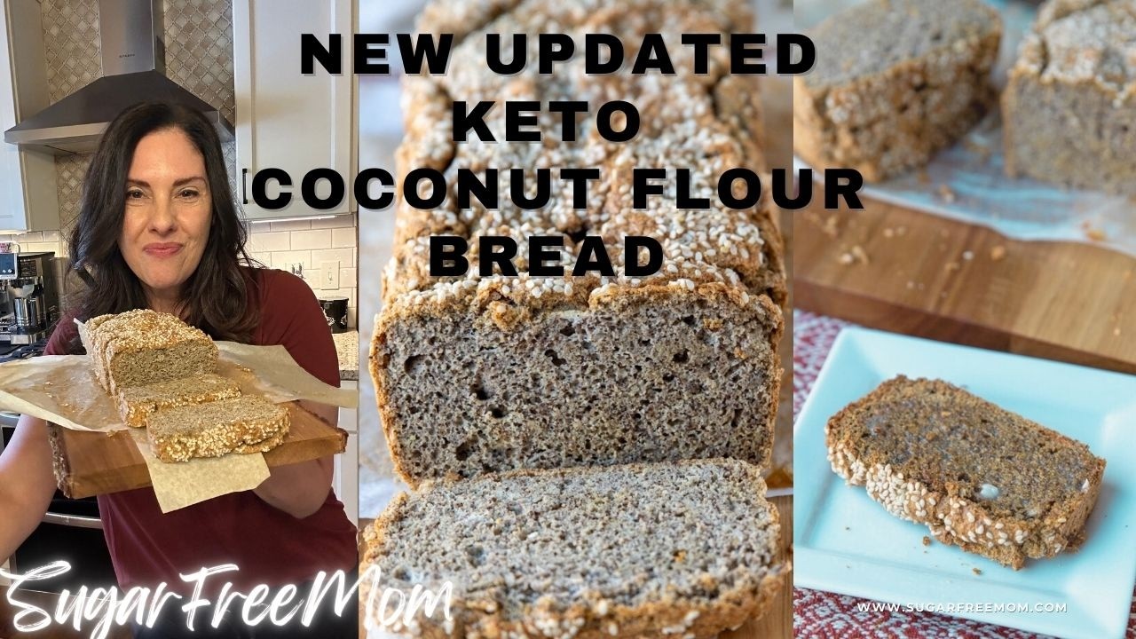 The BEST Keto Coconut Flour Bread (No Xanthan Gum!)
