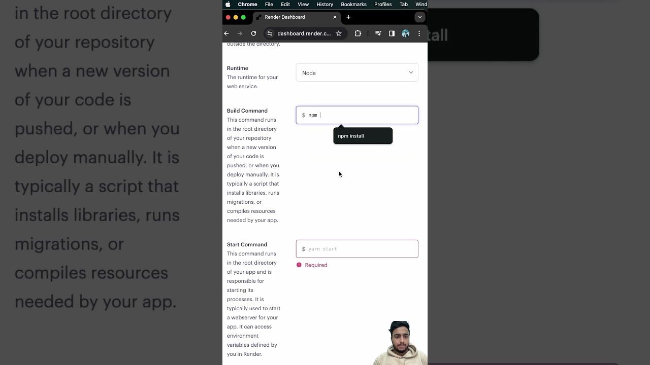 Easy Backend Hosting on Render: Step-by-Step Guide! #render #webdevelopment