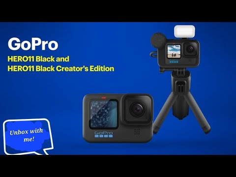 GoPro - HERO11 Black Creator Edition Action Camera unboxing (And accessorie kit)