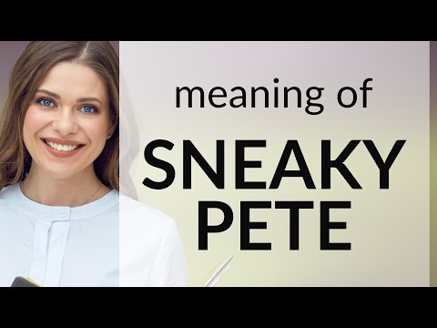 Understanding "Sneaky Pete" - A Fun Dive into English Idioms