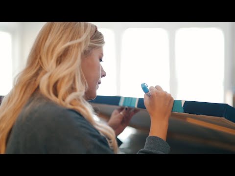 Commissioned: True Blue, Community on Canvas