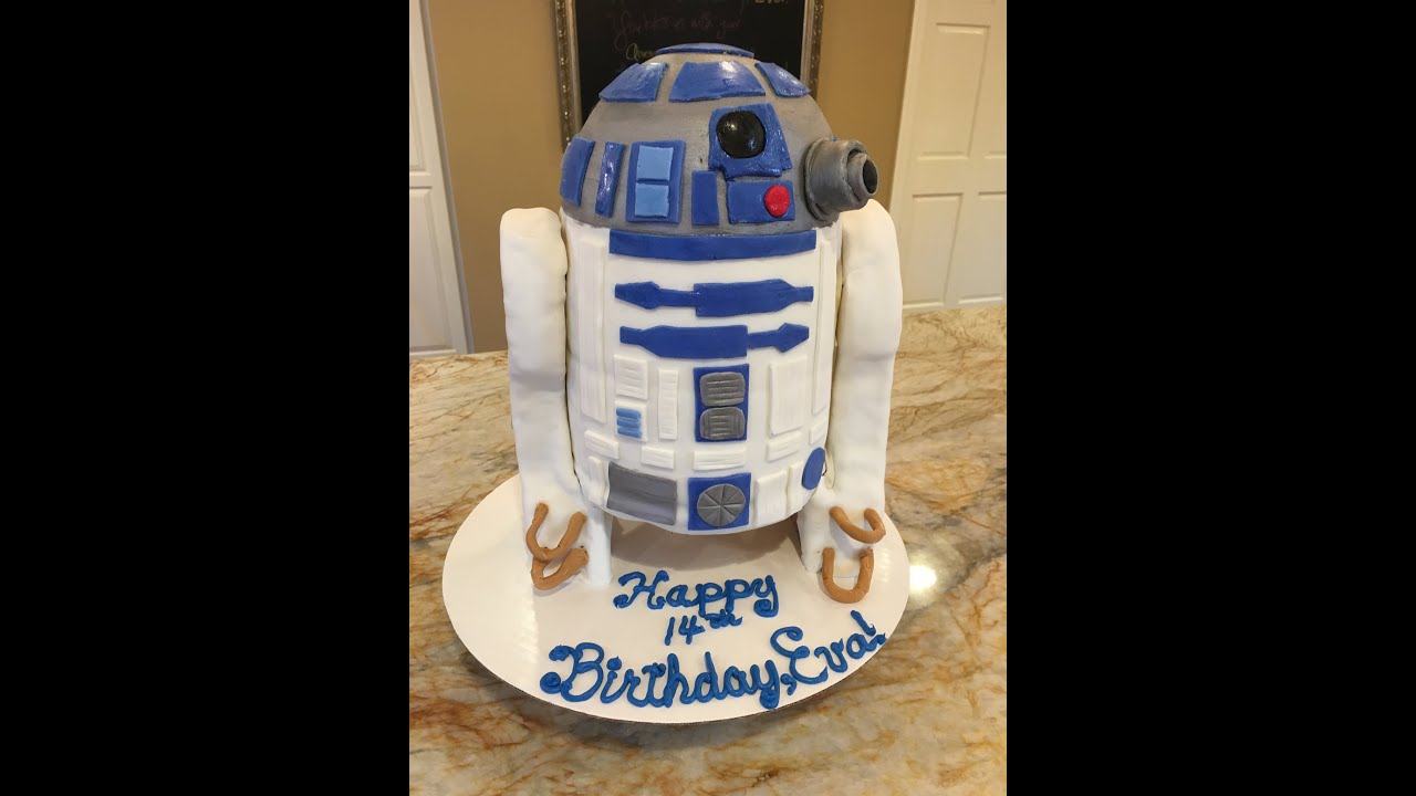 R2D2 Cake - Star Wars Cake