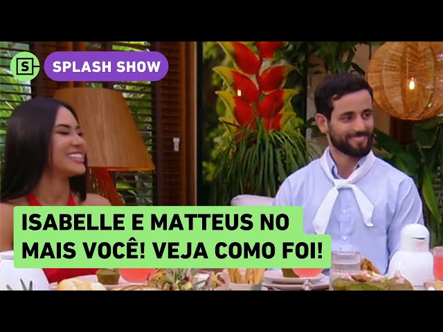 BBB 24: Matteus não confirma romance com Isabelle