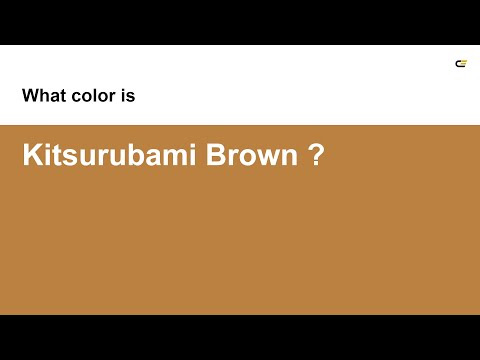 Kitsurubami Brown color #bb8141 hex color - Orange color - Cool color bb8141