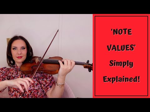 NOTE VALUES in music - SIMPLY Explained
