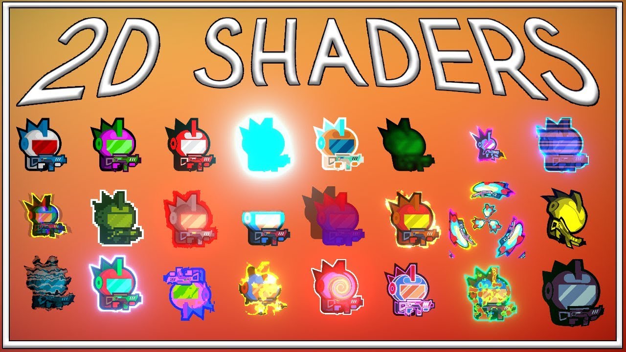 Unity 2D Shaders - All In 1 Sprite Shader
