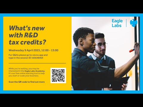 What's new with R&D tax credits?
