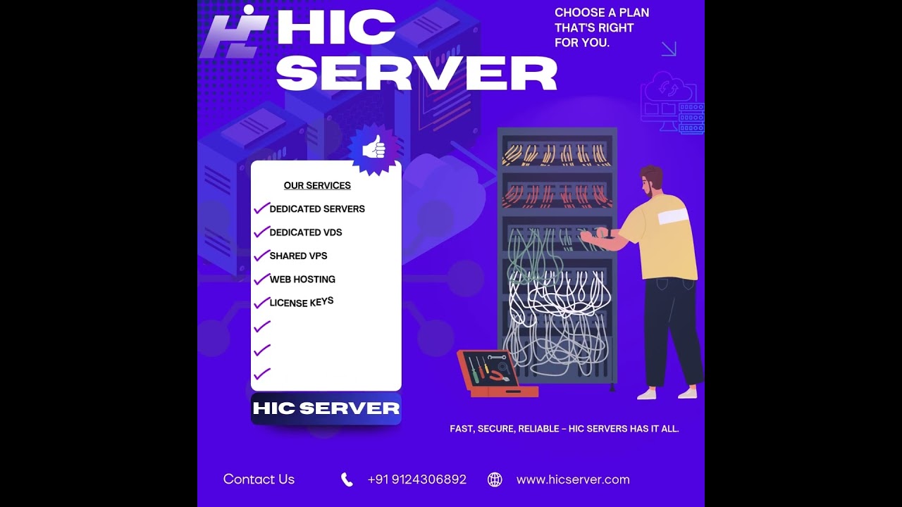 HIC Server - Host India Company Server #cloudhosting
