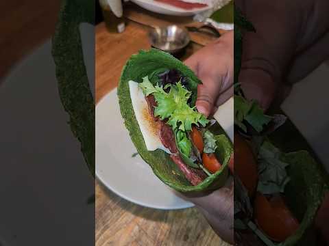 2 Ingredient Spinach Wrap #chefsharb #foodie #cooking #easyrecipe #lowcarb #ketorecipes #diabetes
