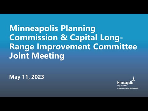 May 11, 2023 Planning Commission & Capital Long-Range Improvement Committee Joint Meeting