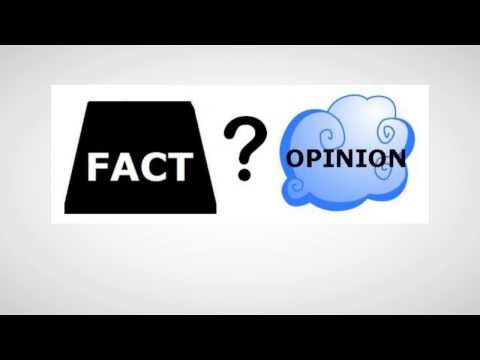 Fact or Opinion?