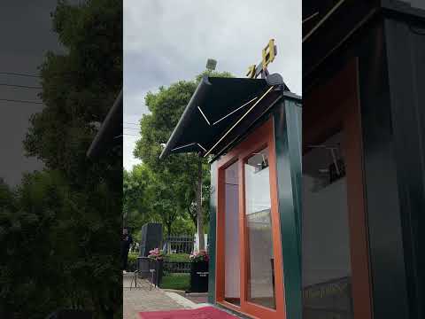 Retractable awnings for patios, door fronts, and window fronts #shade #design #awning #patio