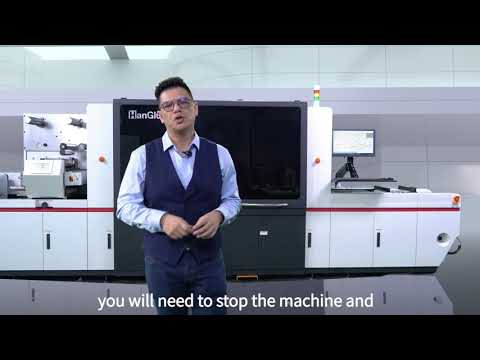 Discover the Hanglobal Labstar 330 digital UV-inkjet press for labels