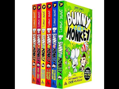 Bunny Vs Monkey 6 Books Set Collection by Jamie Smart