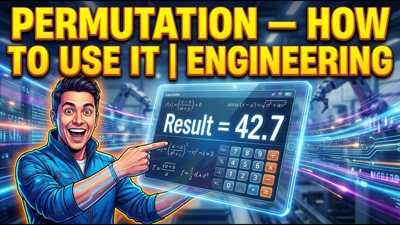 Permutation Calculator — How to Use It | Engineering Tool