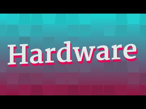 HARDWARE pronunciation • How to pronounce HARDWARE