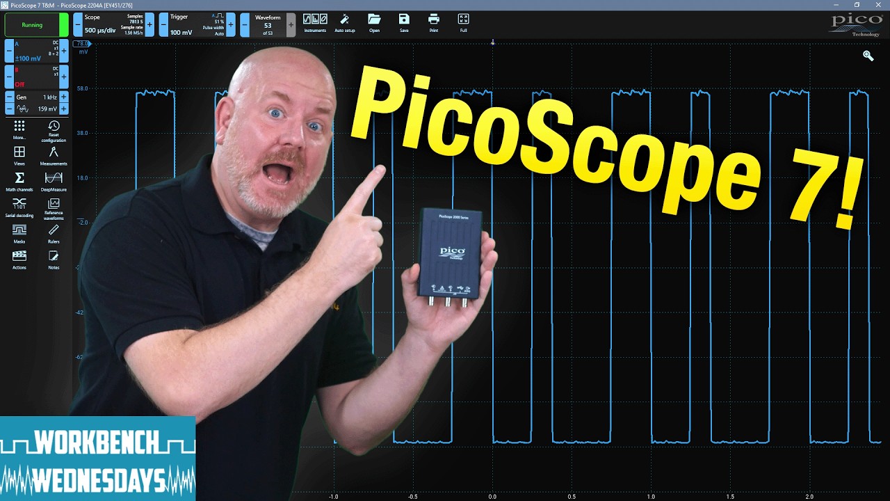 Hands-On with PicoScope 7: Pico Technology's Latest Oscilloscope ...