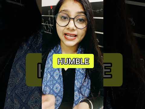 Other words for HUMBLE.#shorts #synonyms