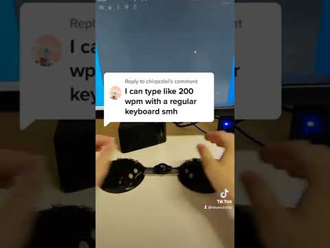 Wow! That's really fast (for a regular keyboard) #charachorder #typing #keyboard