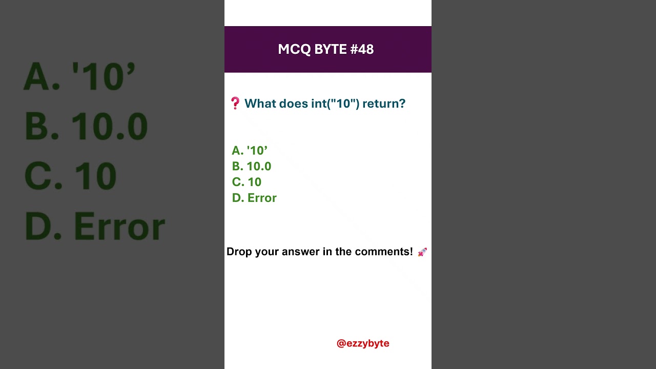 Python int() Function Example – Convert String to Integer