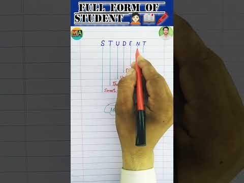 Student ka full form | right meaning of students | acronym of student