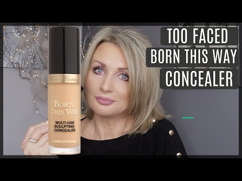 TOO FACED BORN THIS WAY CONCEALER REVIEW (MATURE SKIN)