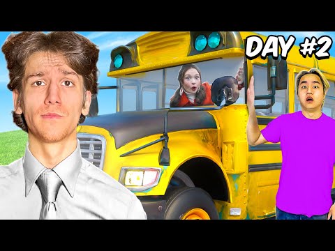 Last To LEAVE Bus = KEEPS It (Challenge)