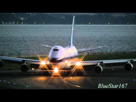 China Southern Airlines Cargo Boeing 747-400F (B-2473) landing at KIX/RJBB (Osaka Kansai) RWY 06R