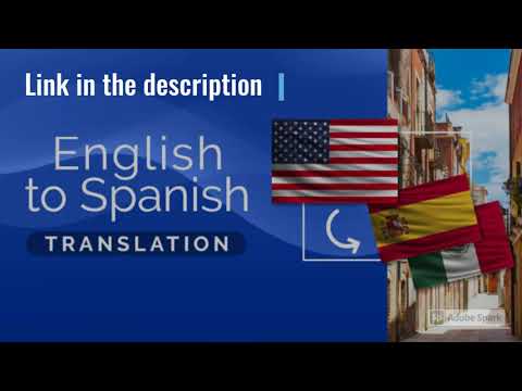 I will professionally translate english into spanish